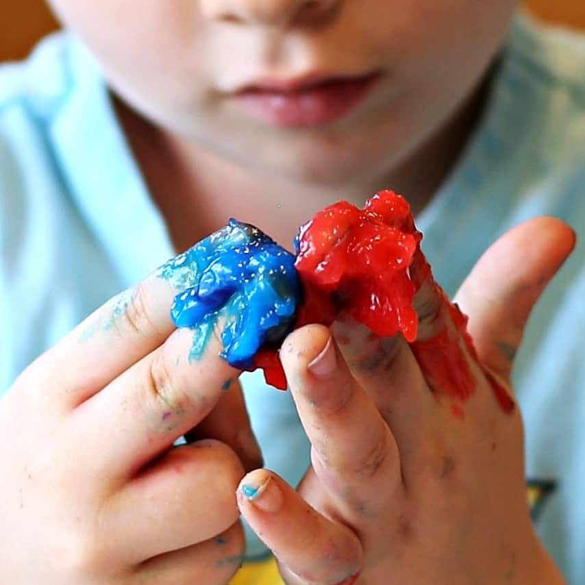 DIY Non Toxic Homemade Finger Paint The Anti June Cleaver
