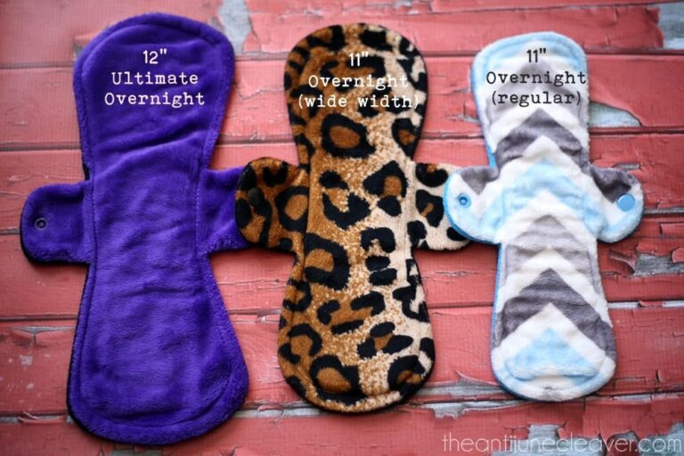 Introducing the New 12″ Ultimate Overnight Cloth Pad Review | Haus of Boys