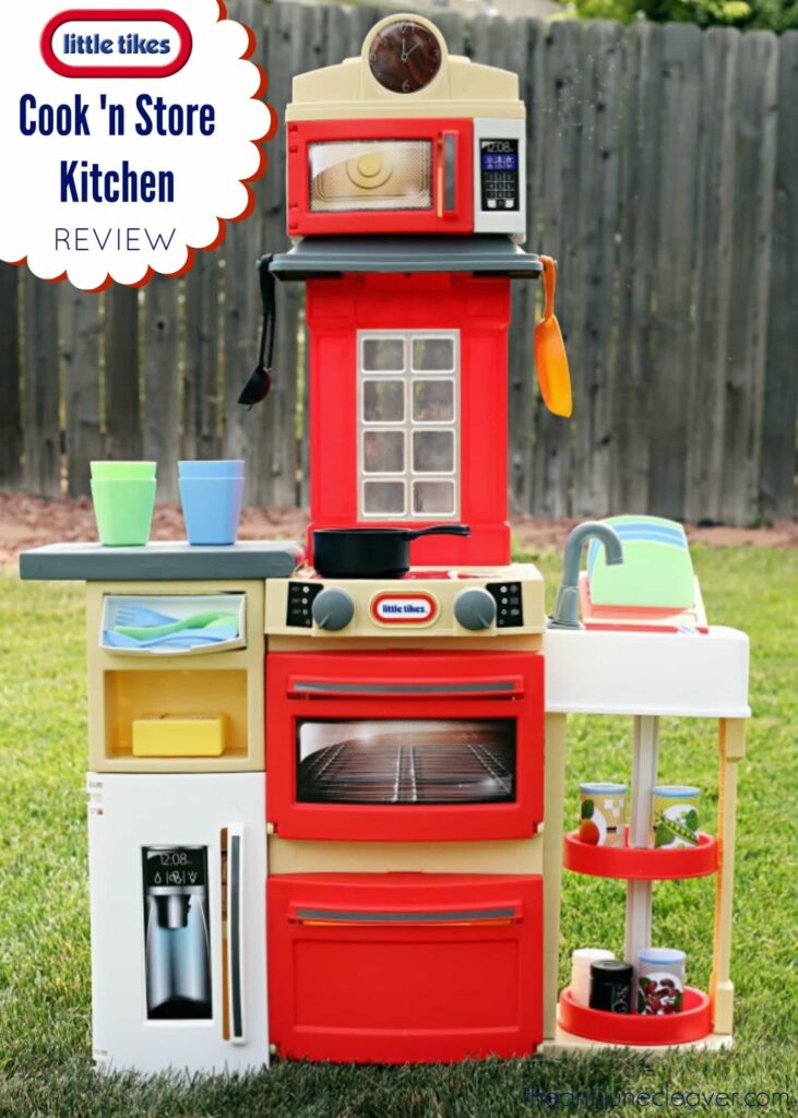 Get Cooking with the Little Tikes Cook ‘n Store Kitchen | Haus of Boys