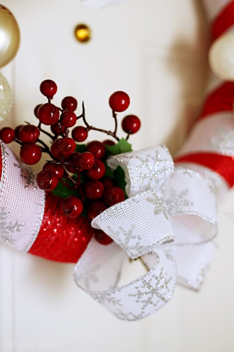 How to Make an Easy DIY Christmas Wreath | Haus of Boys