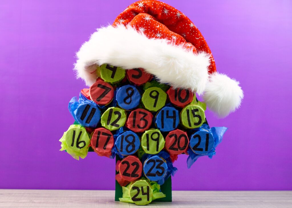 DIY Toilet Paper Tube Advent Calendar | Haus of Boys