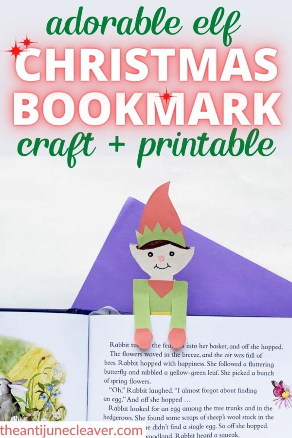 How to Make a Christmas Elf Bookmark | Haus of Boys