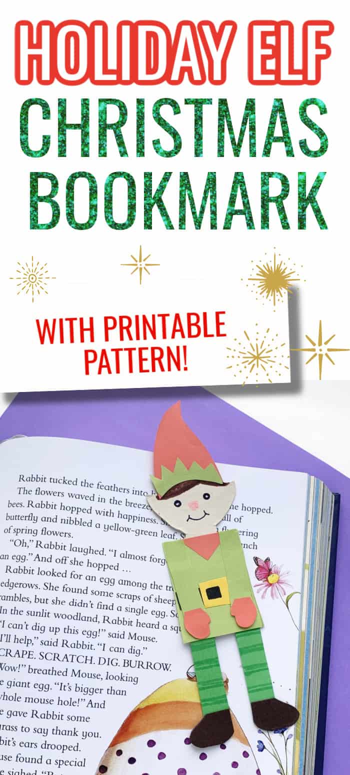 How to Make a Christmas Elf Bookmark | Haus of Boys