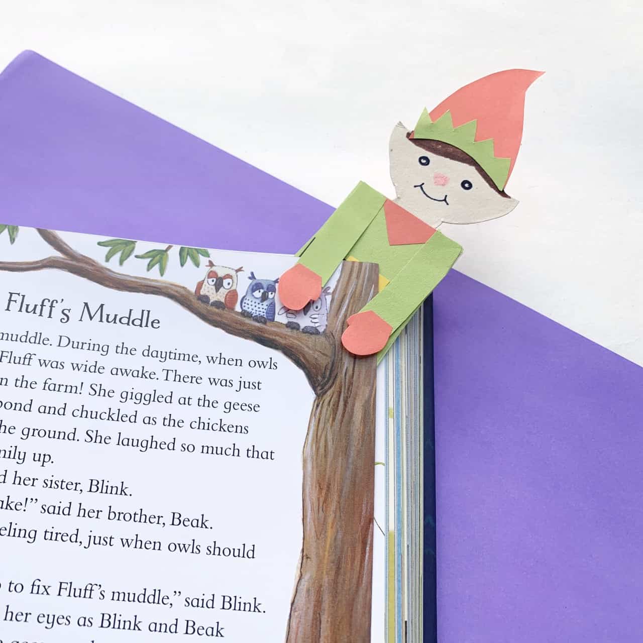 How to Make a Christmas Elf Bookmark | The Anti-June Cleaver