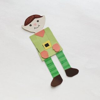 How to Make a Christmas Elf Bookmark | Haus of Boys