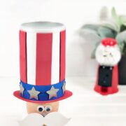 Uncle Sam Pringles Can July 4th Craft for Kids | Haus of Boys