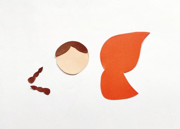 Moveable Paper Plate Little Red Riding Hood Craft | Haus of Boys