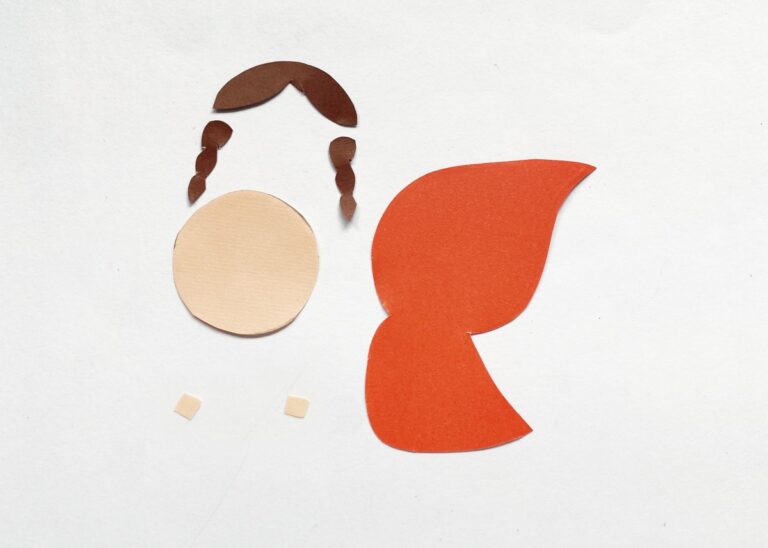 Moveable Paper Plate Little Red Riding Hood Craft | Haus of Boys