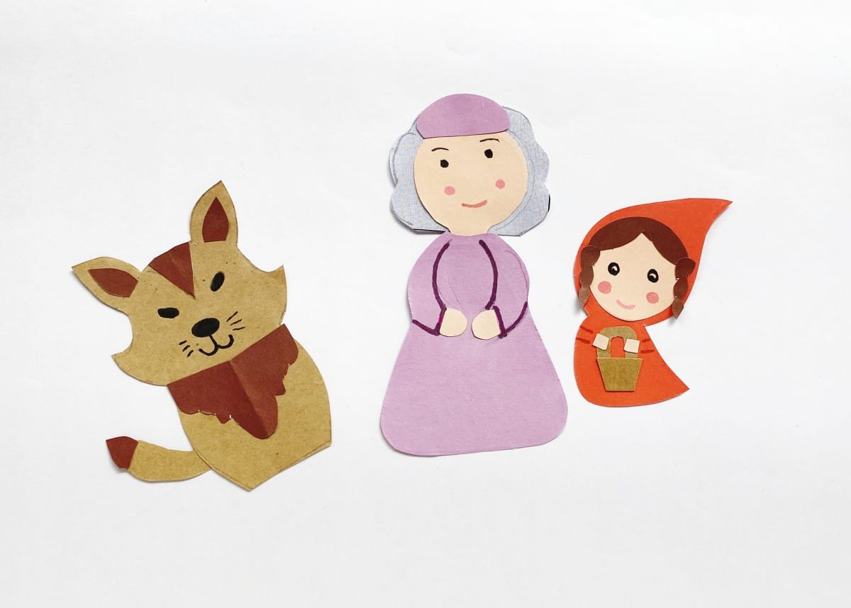 Moveable Paper Plate Little Red Riding Hood Craft | The Anti-June Cleaver
