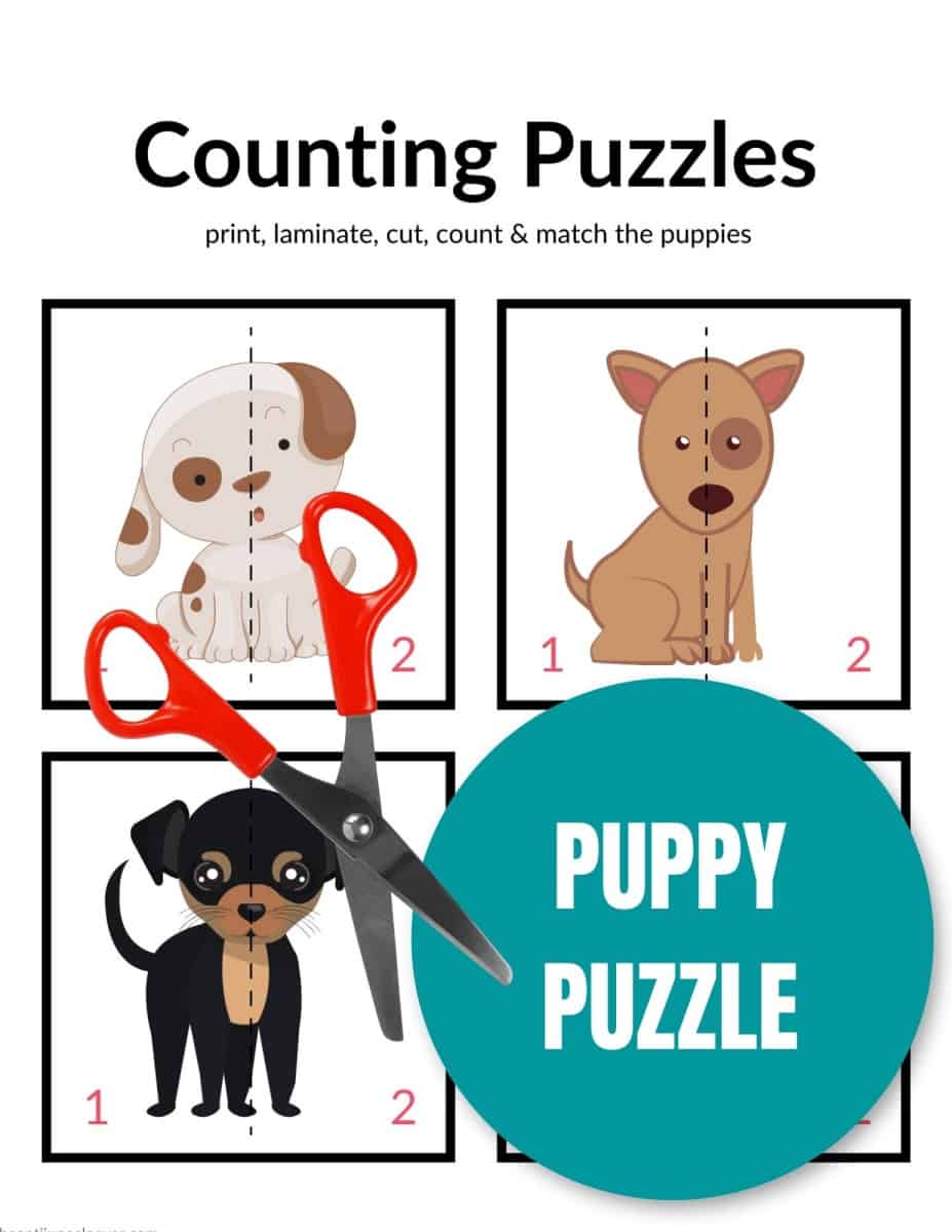 Free Pawesome Puppy Printables for Kids | Haus of Boys