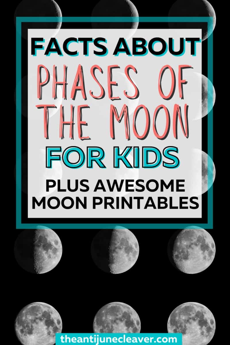 Amazing Facts About the Moon + Worksheets for Kids | Haus of Boys