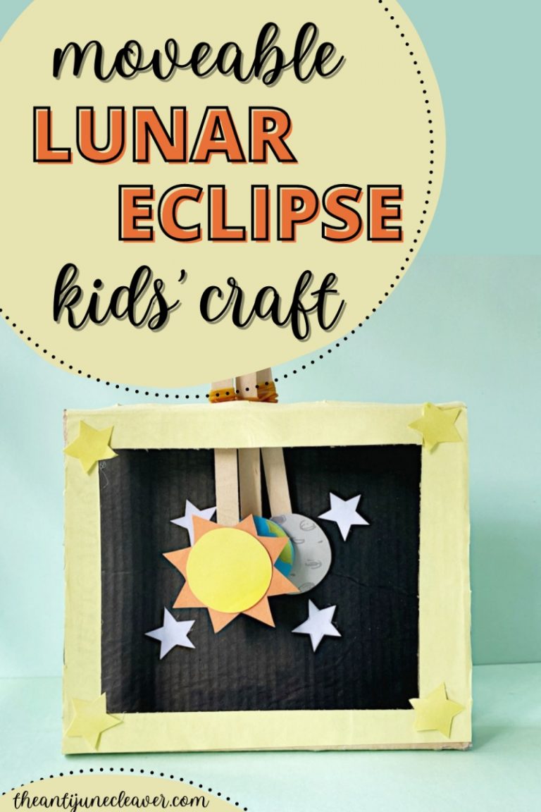 How to Create a Moveable Lunar Eclipse Craft With Your Kids | Haus of Boys