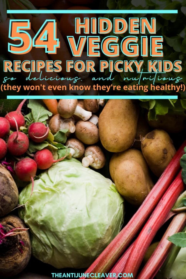 54 Delicious Hidden Veggie Recipes for Picky Kids | Haus of Boys