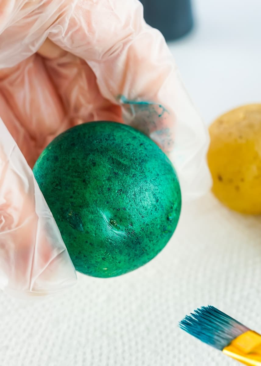 Dyeing Potatoes to Use as Easter Eggs | Haus of Boys